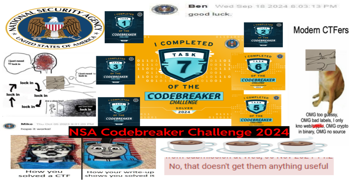 NSA CodeBreaker Challenge 2024 Writeups | JP